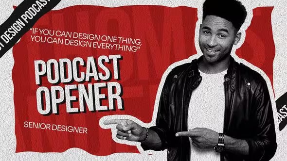 Podcast Opener 37300886 Videohive Free After Effects Templates 